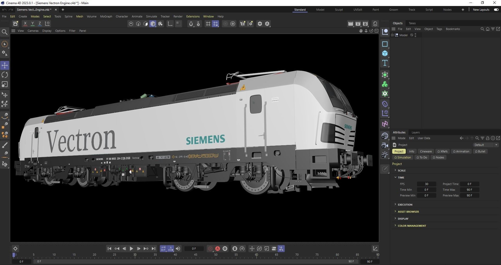 Siemens Vectron Engine 3D model | CGTrader