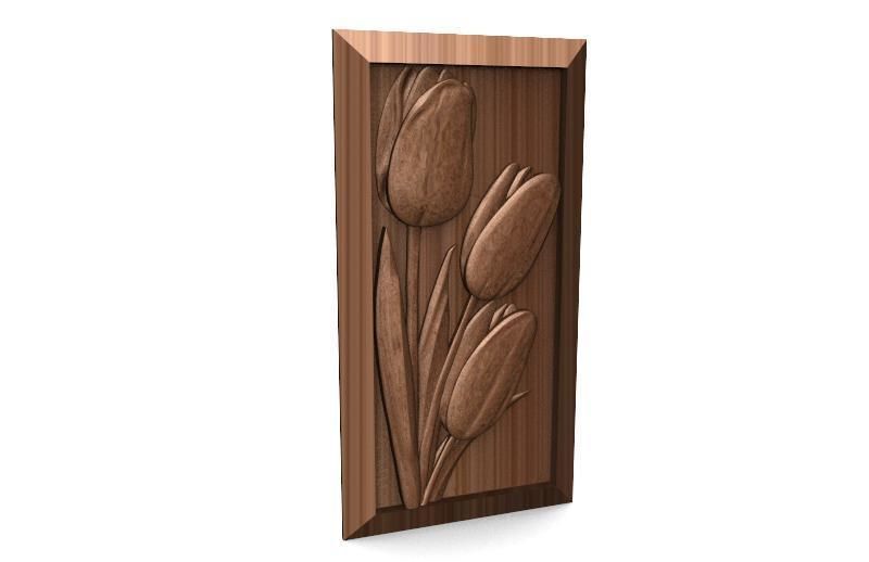 Flowers 4 CNC 3D model 3D printable | CGTrader