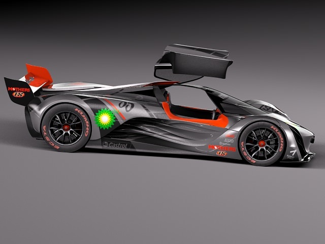 Mazda Furai Concept 2008 3D Model .max .obj .3ds .fbx .c4d .lwo .lw ...
