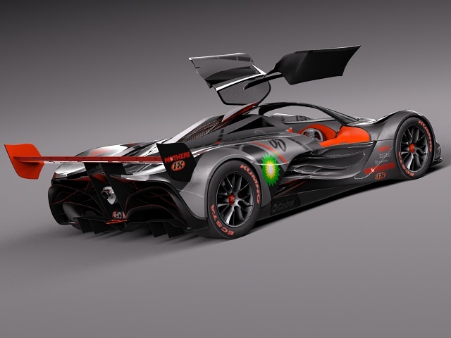 Mazda Furai Concept 2008 3D Model .max .obj .3ds .fbx .c4d .lwo .lw ...