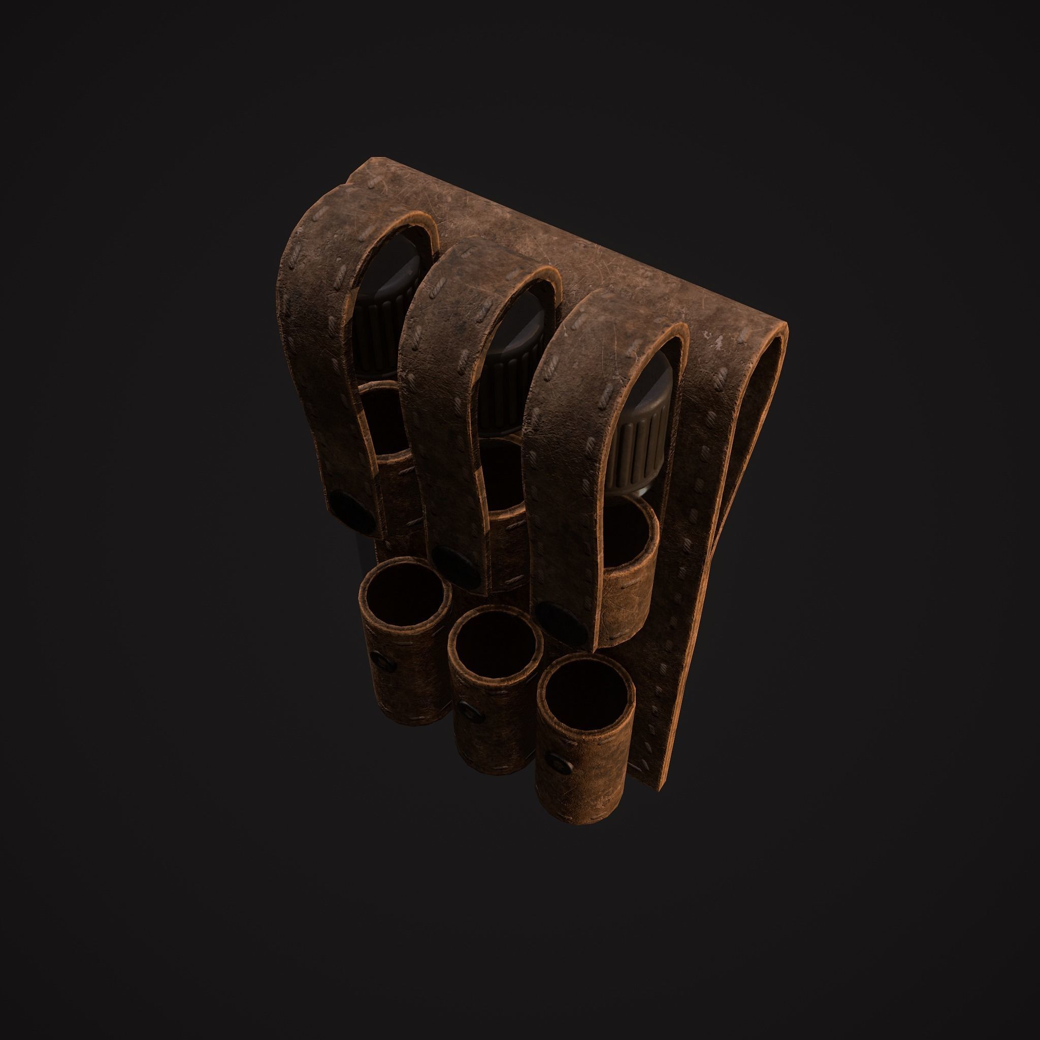 3D model Medieval Style Potions Holder VR / AR / low-poly | CGTrader