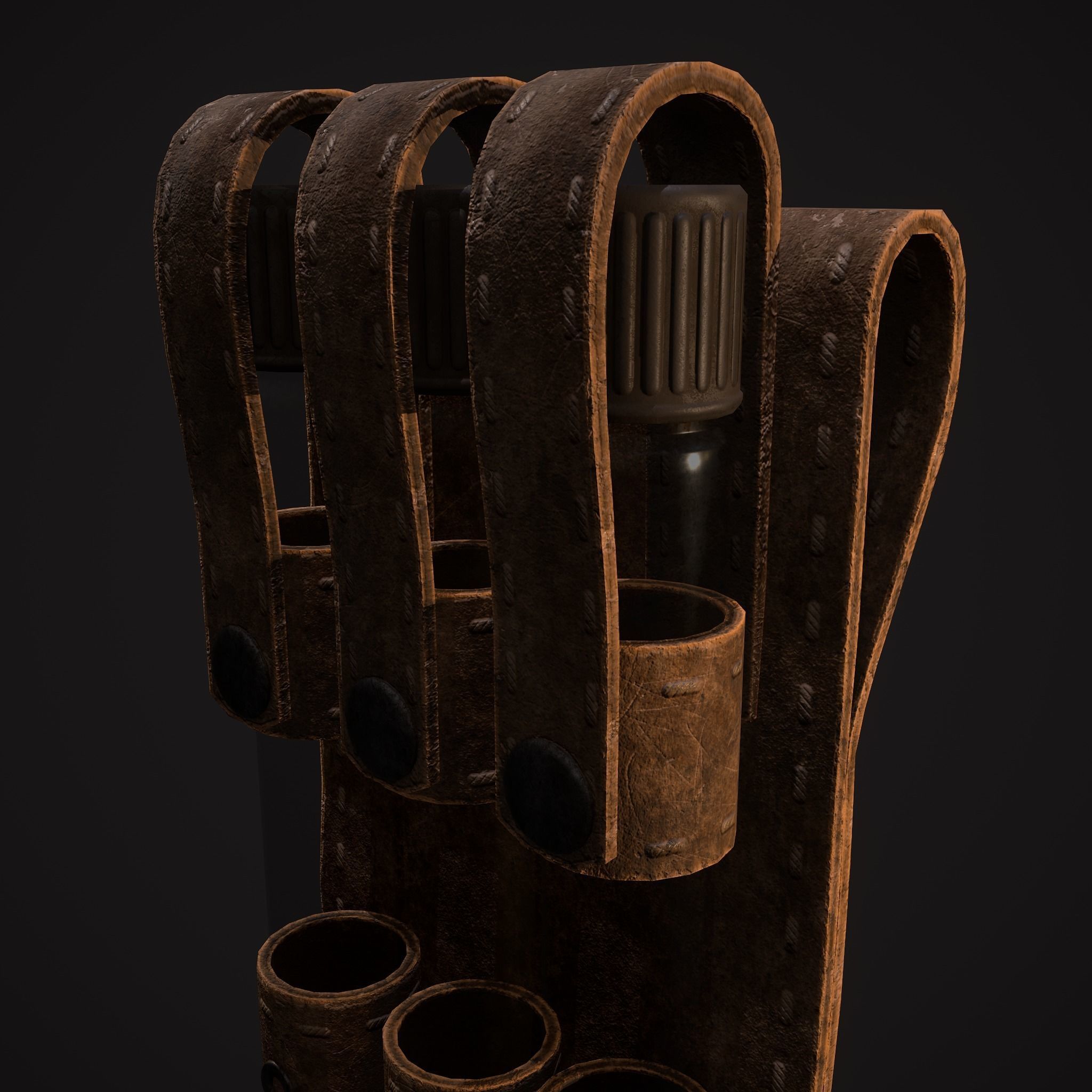 3D model Medieval Style Potions Holder VR / AR / low-poly | CGTrader