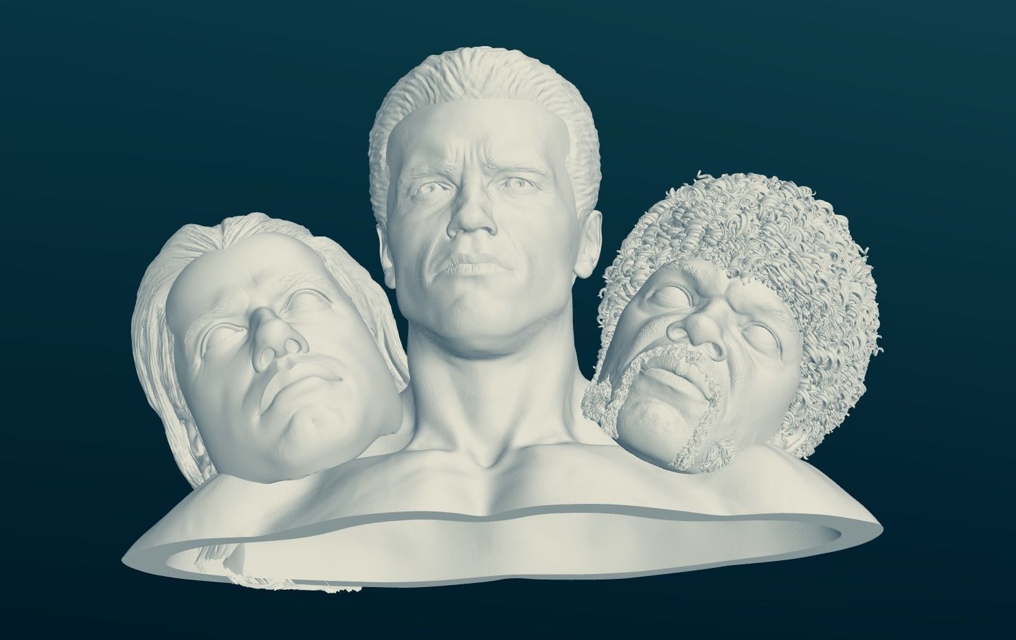 pulp trinity 3D model 3D printable | CGTrader