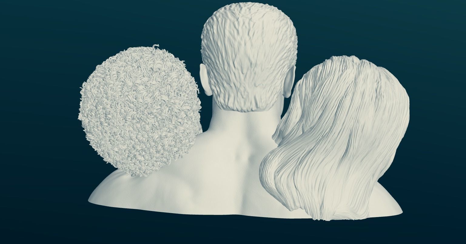 pulp trinity 3D model 3D printable | CGTrader