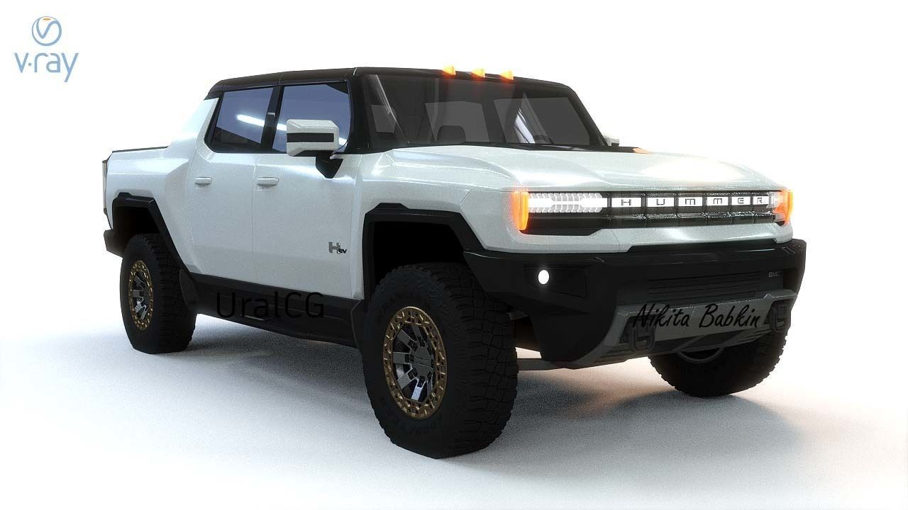 Hummer ev 3D model | CGTrader
