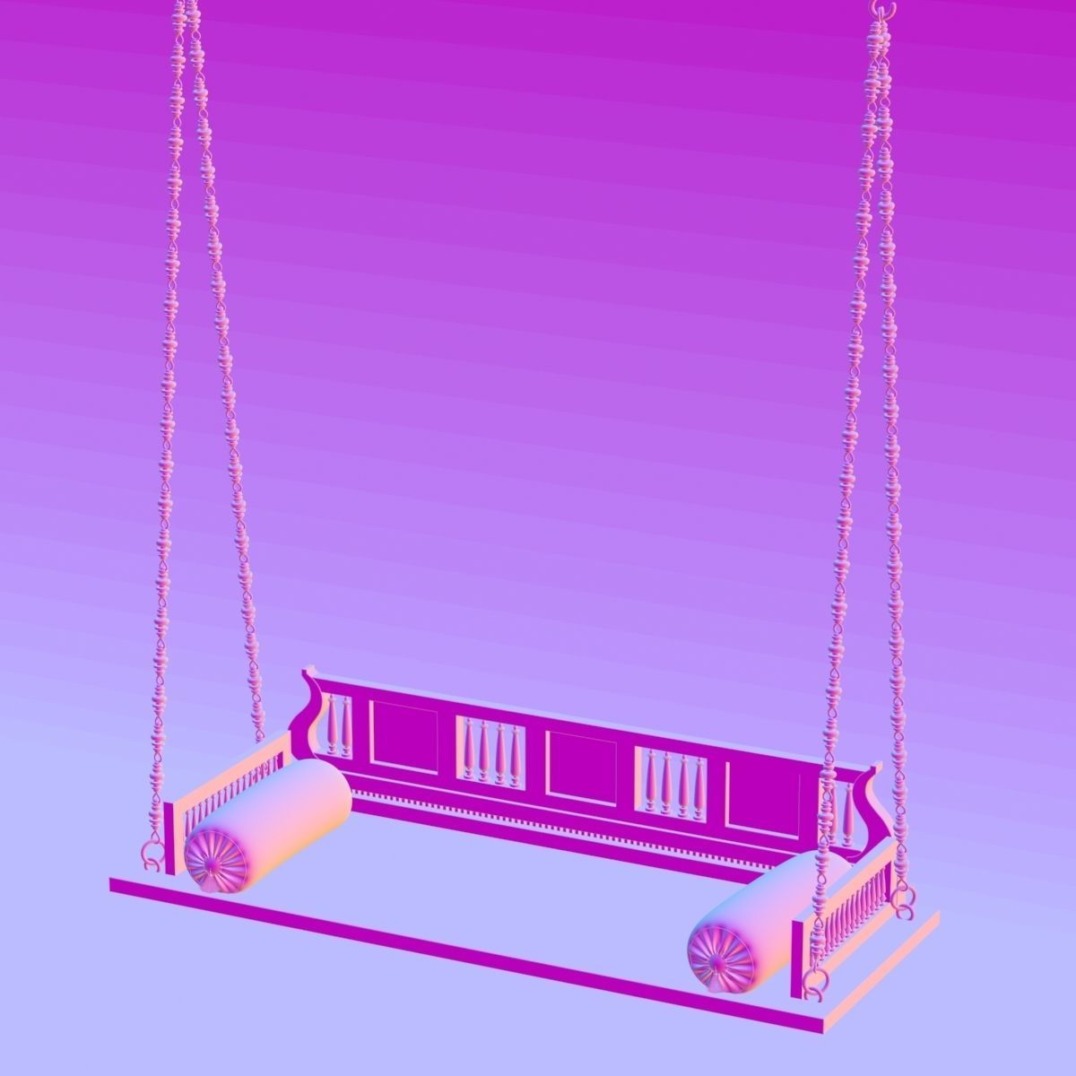 Swing Traditional 3d Model 3D model | CGTrader