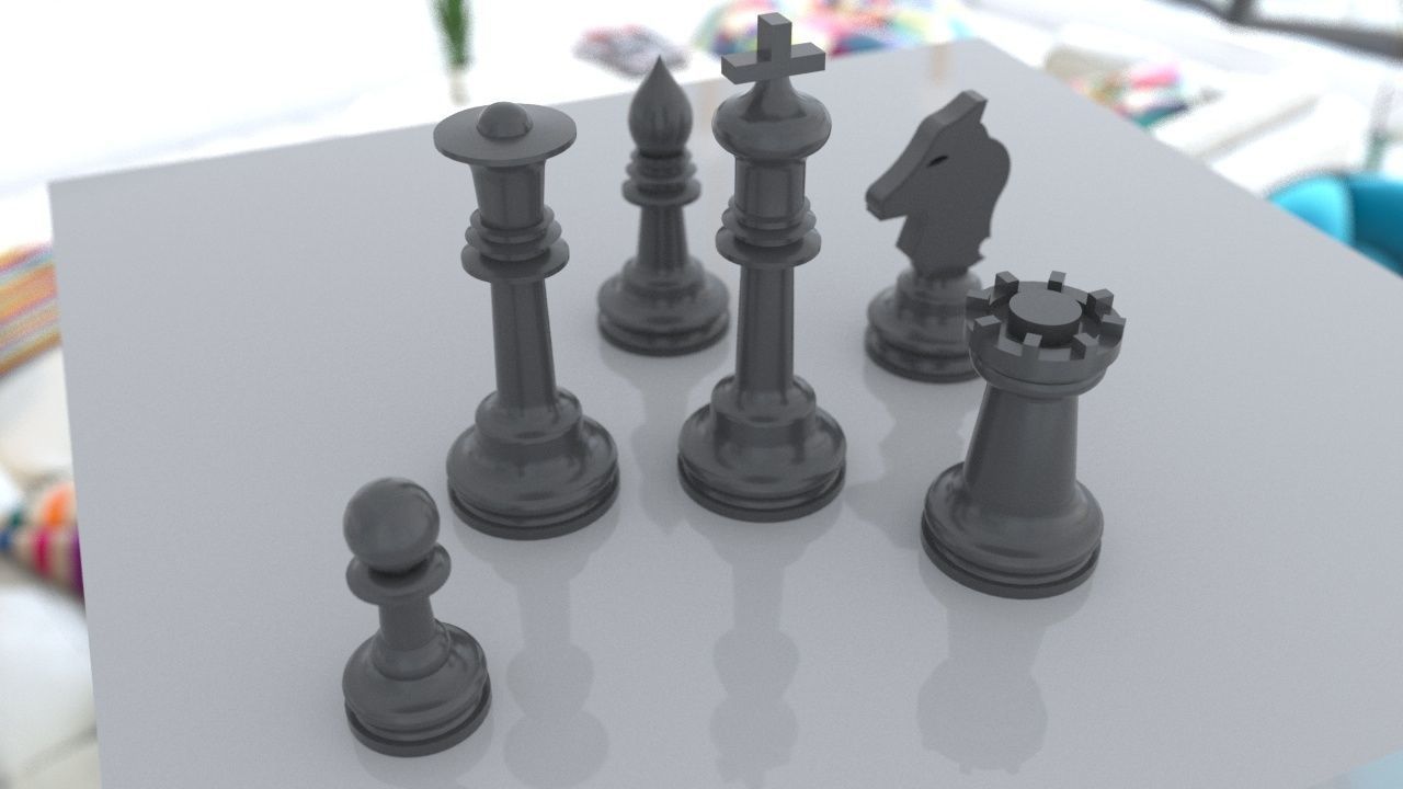 3D Chess model for 3D printing 3D model | CGTrader
