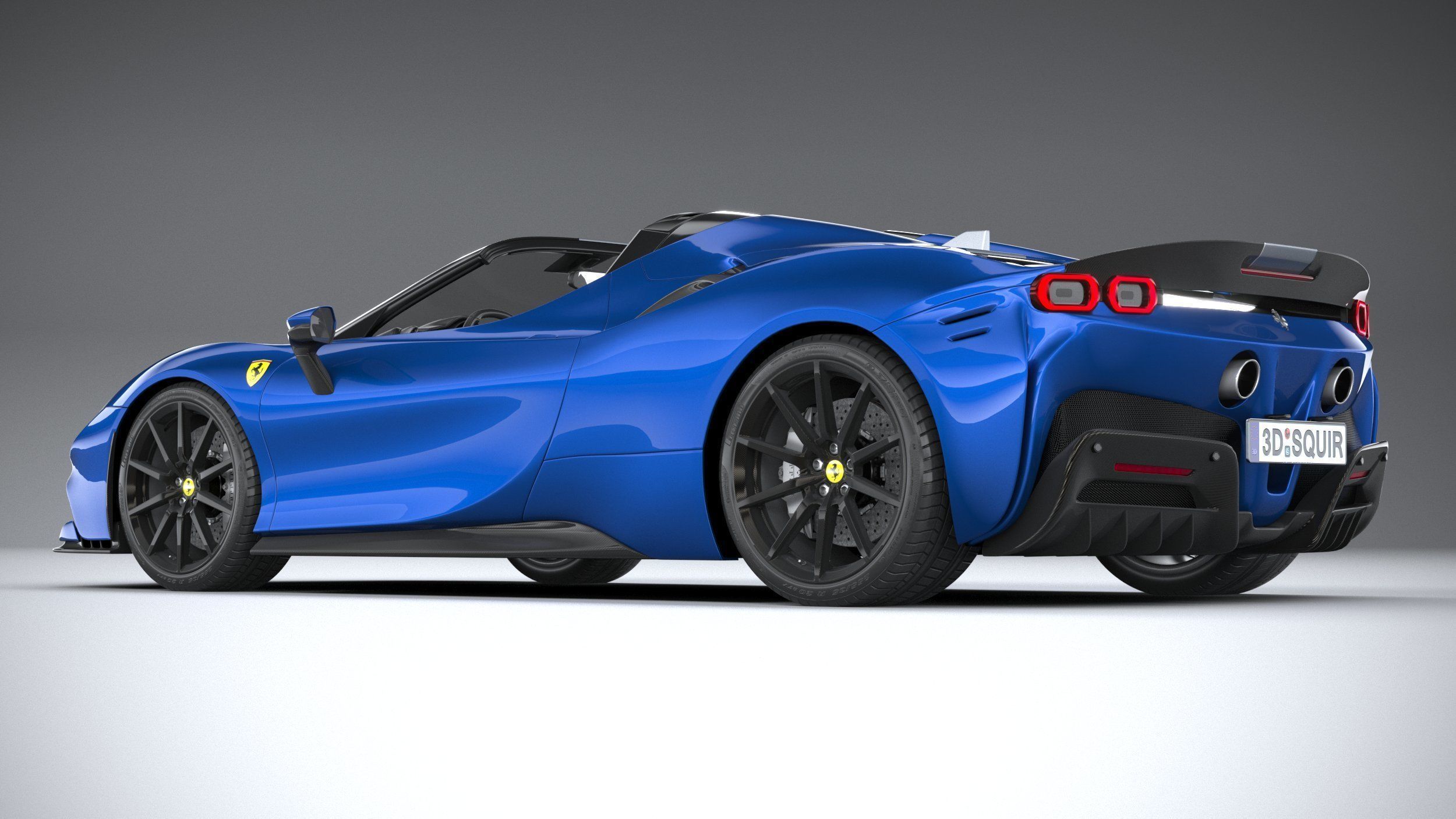 Ferrari SF90 Spider 2021 3D model | CGTrader