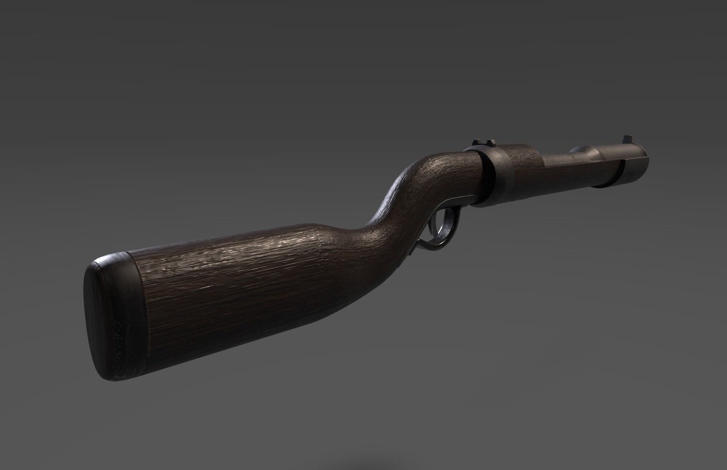 3D model Stylized handcannon VR / AR / low-poly | CGTrader