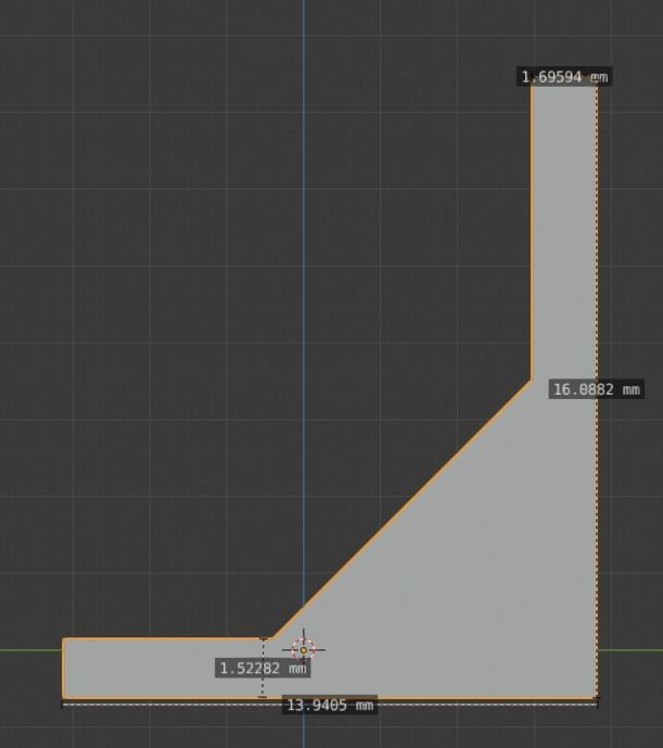 L-Shaped Shelf Angle Bracket or Brace 3D model 3D printable | CGTrader