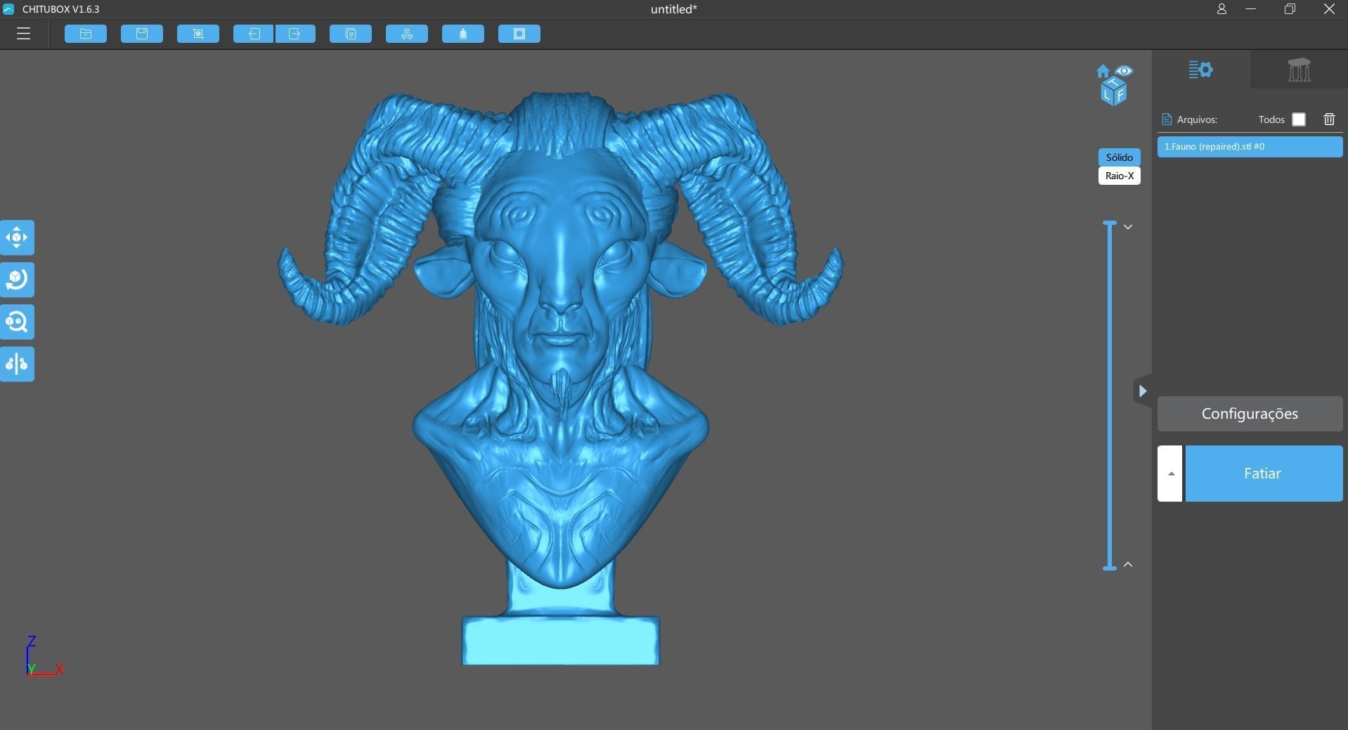 Faun - Pans Labyrinth 3D model 3D printable | CGTrader