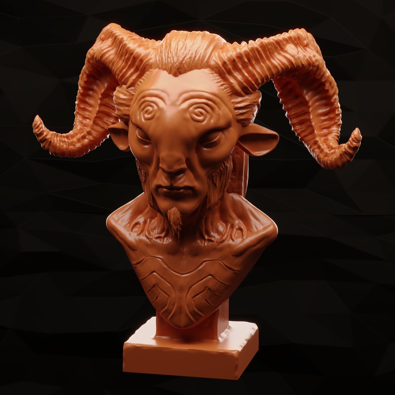 Faun - Pans Labyrinth 3D model 3D printable | CGTrader