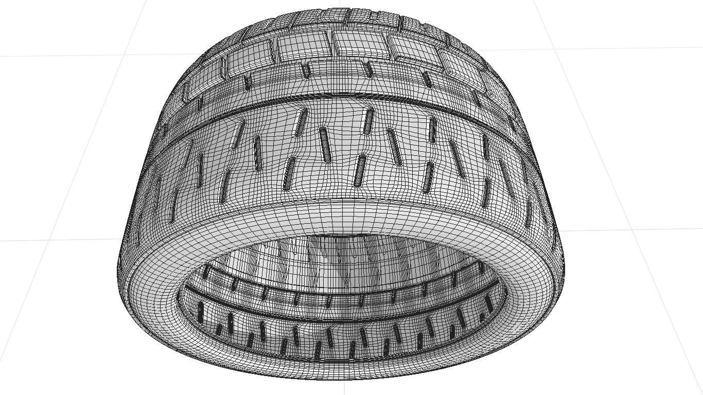 PZero Trofeo R Tire free 3D model | CGTrader