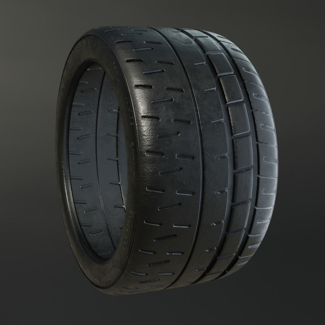 PZero Trofeo R Tire free 3D model | CGTrader