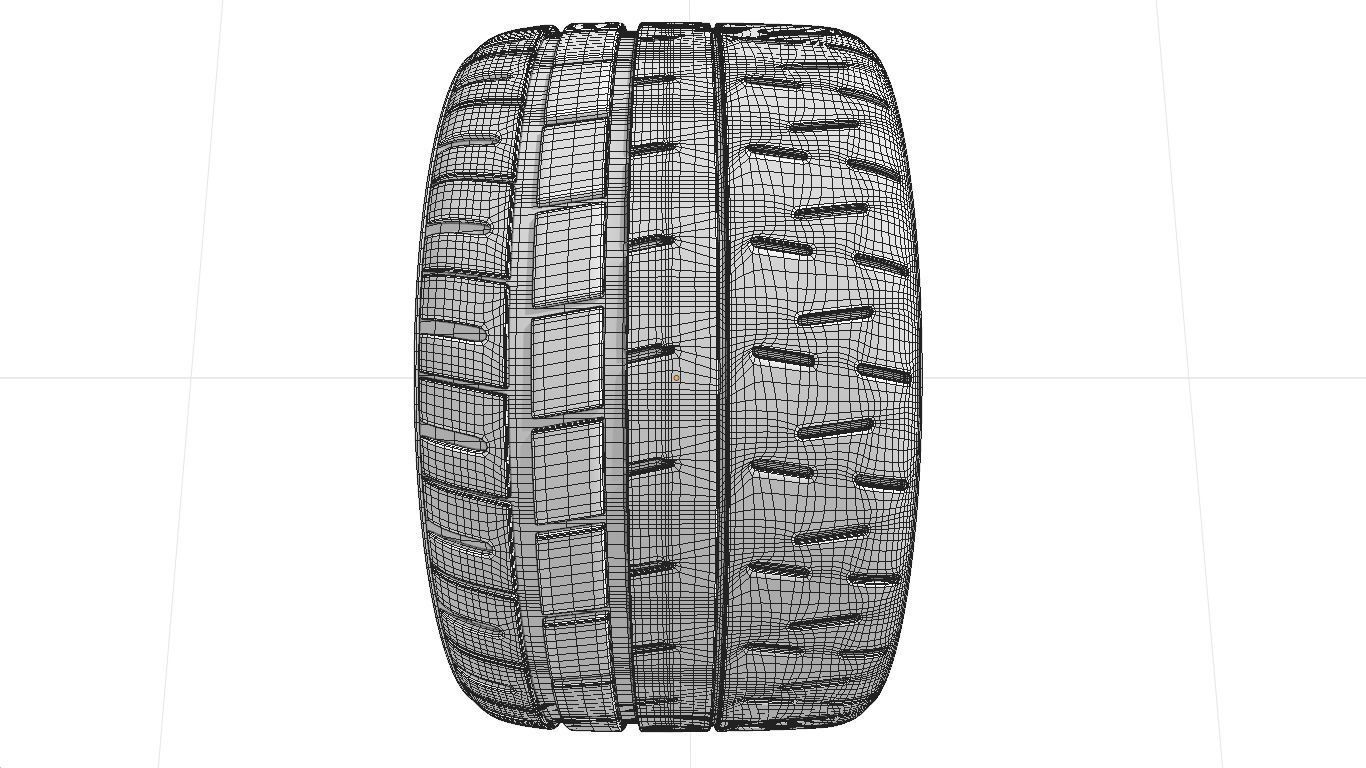 PZero Trofeo R Tire free 3D model | CGTrader