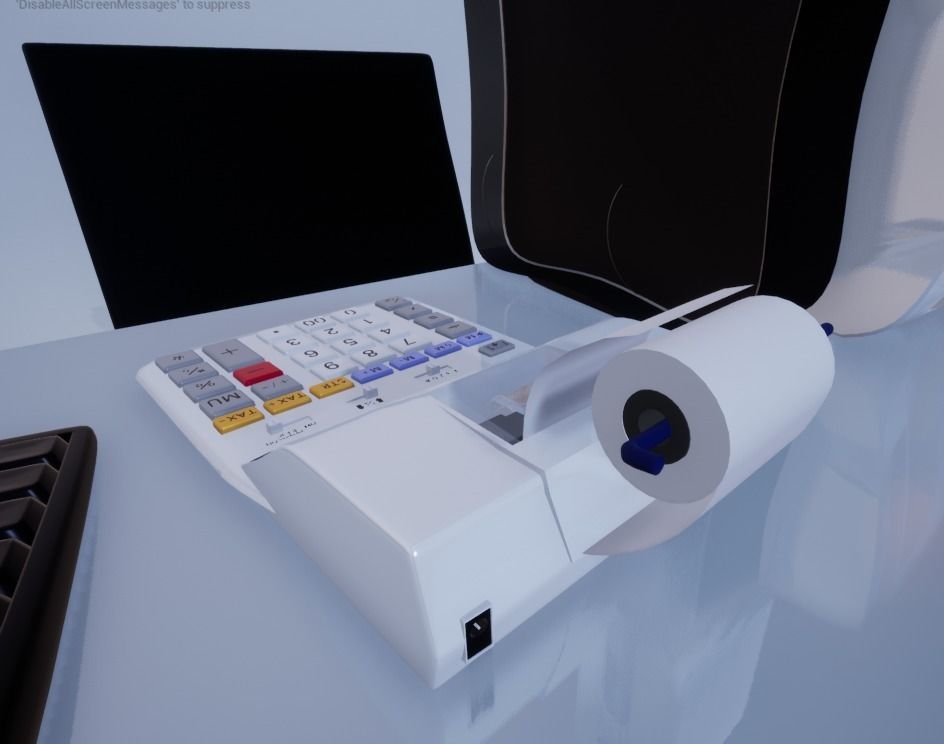 3D model Accounting Calculator VR / AR / low-poly | CGTrader