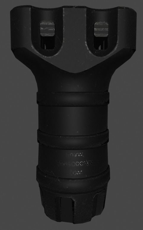 3D model TangoDown Vertical Fore Grip Stubby VR / AR / low-poly | CGTrader