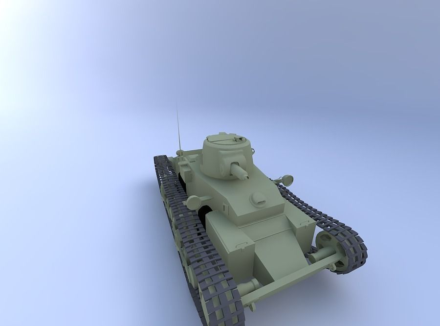 A11 Matilda Mk I Tank 3D | CGTrader