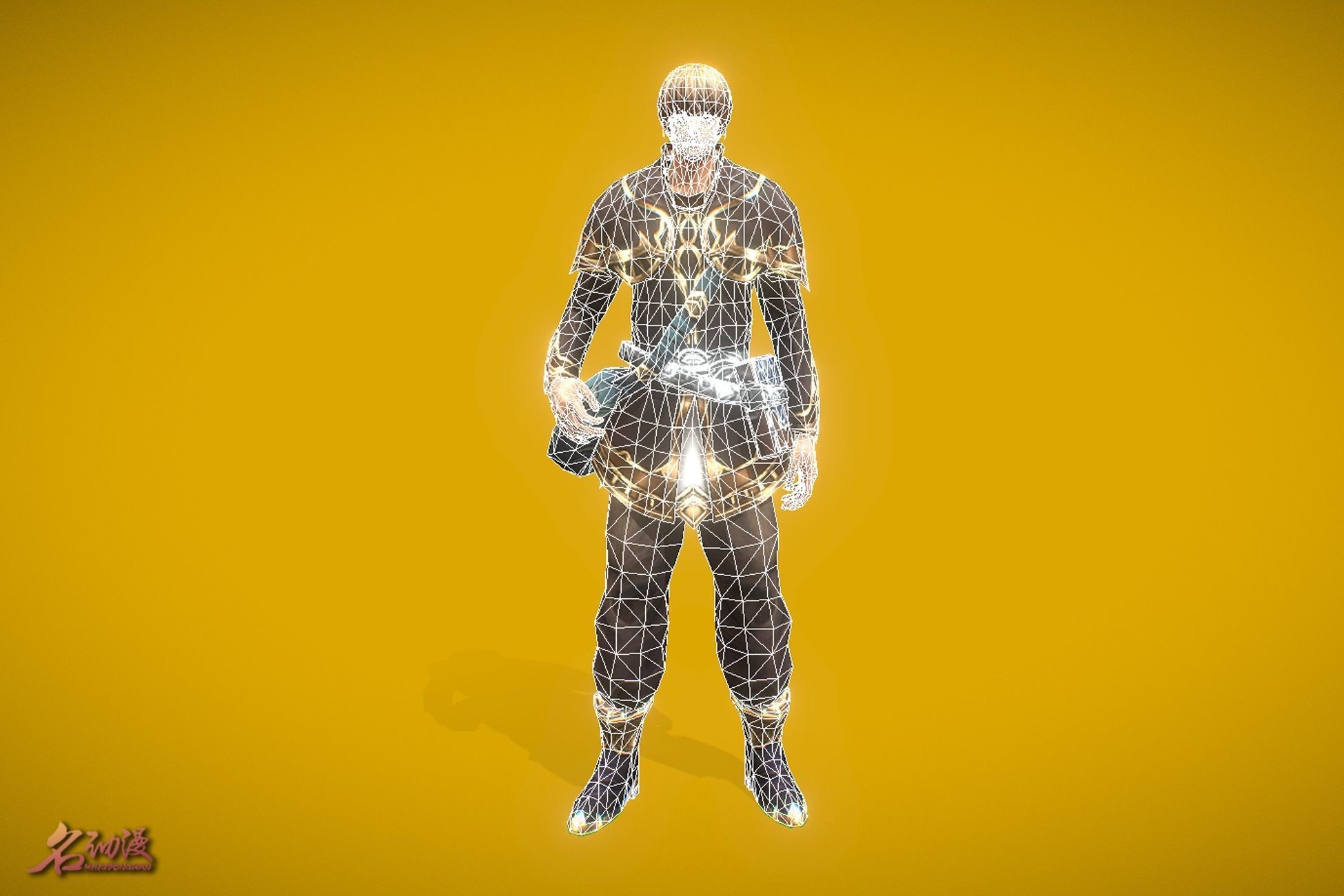 3D model RPG Young Mage VR / AR / low-poly | CGTrader