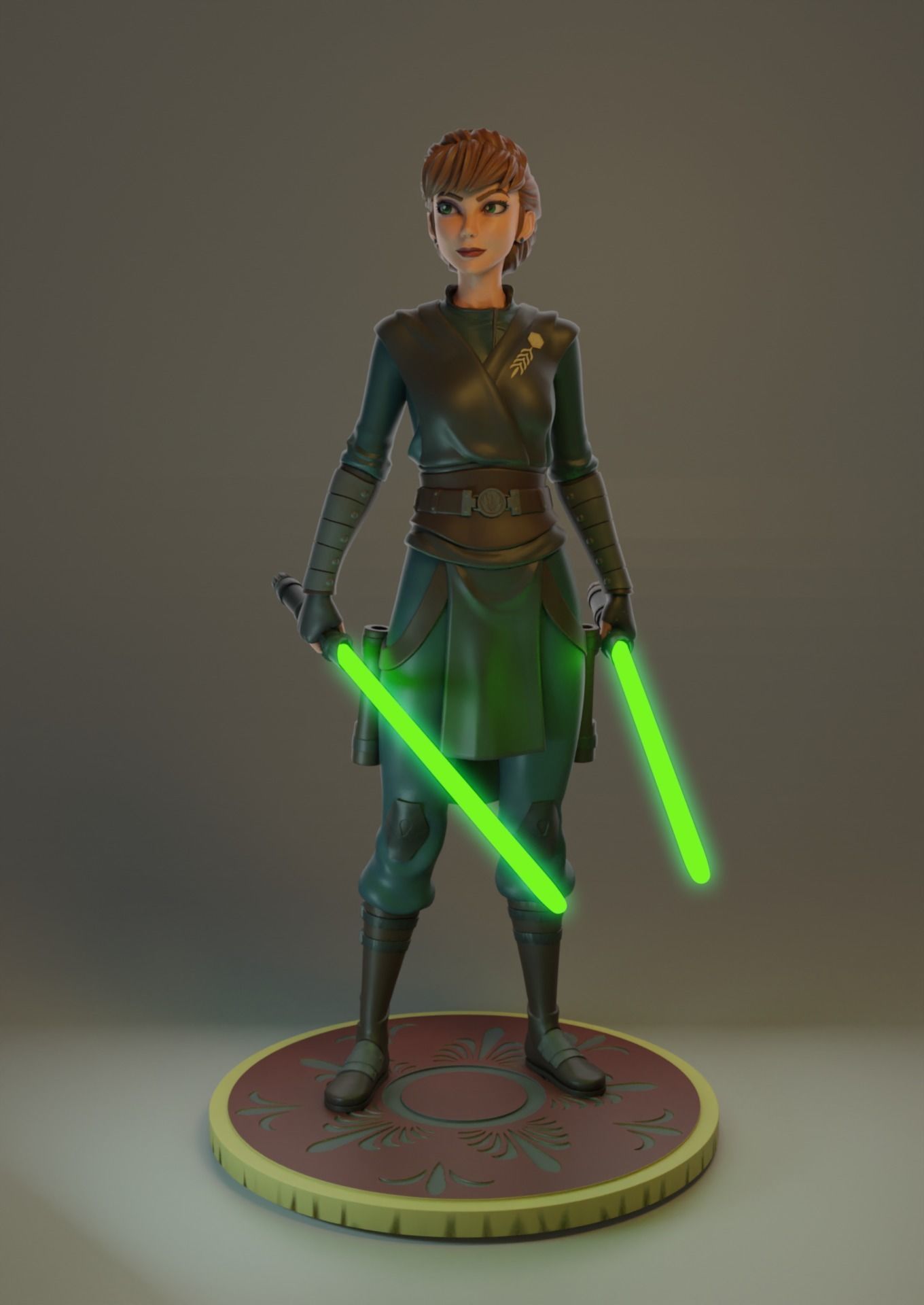 Darth Elsa and Jedi Anna Combo free 3D model 3D printable | CGTrader