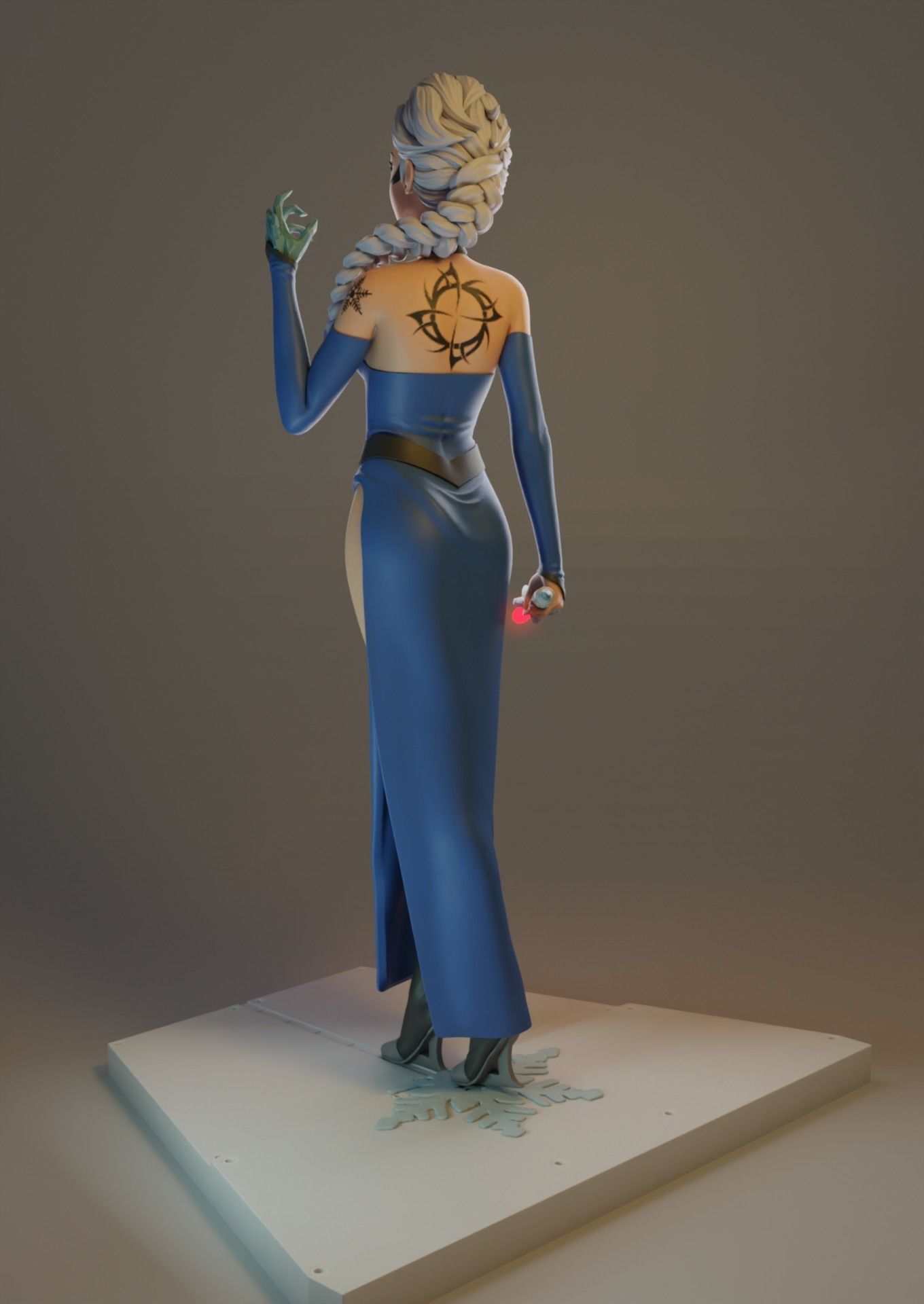 Darth Elsa and Jedi Anna Combo free 3D model 3D printable | CGTrader