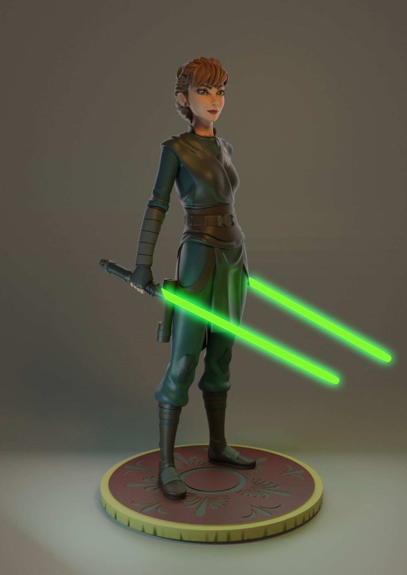 Darth Elsa and Jedi Anna Combo free 3D model 3D printable | CGTrader