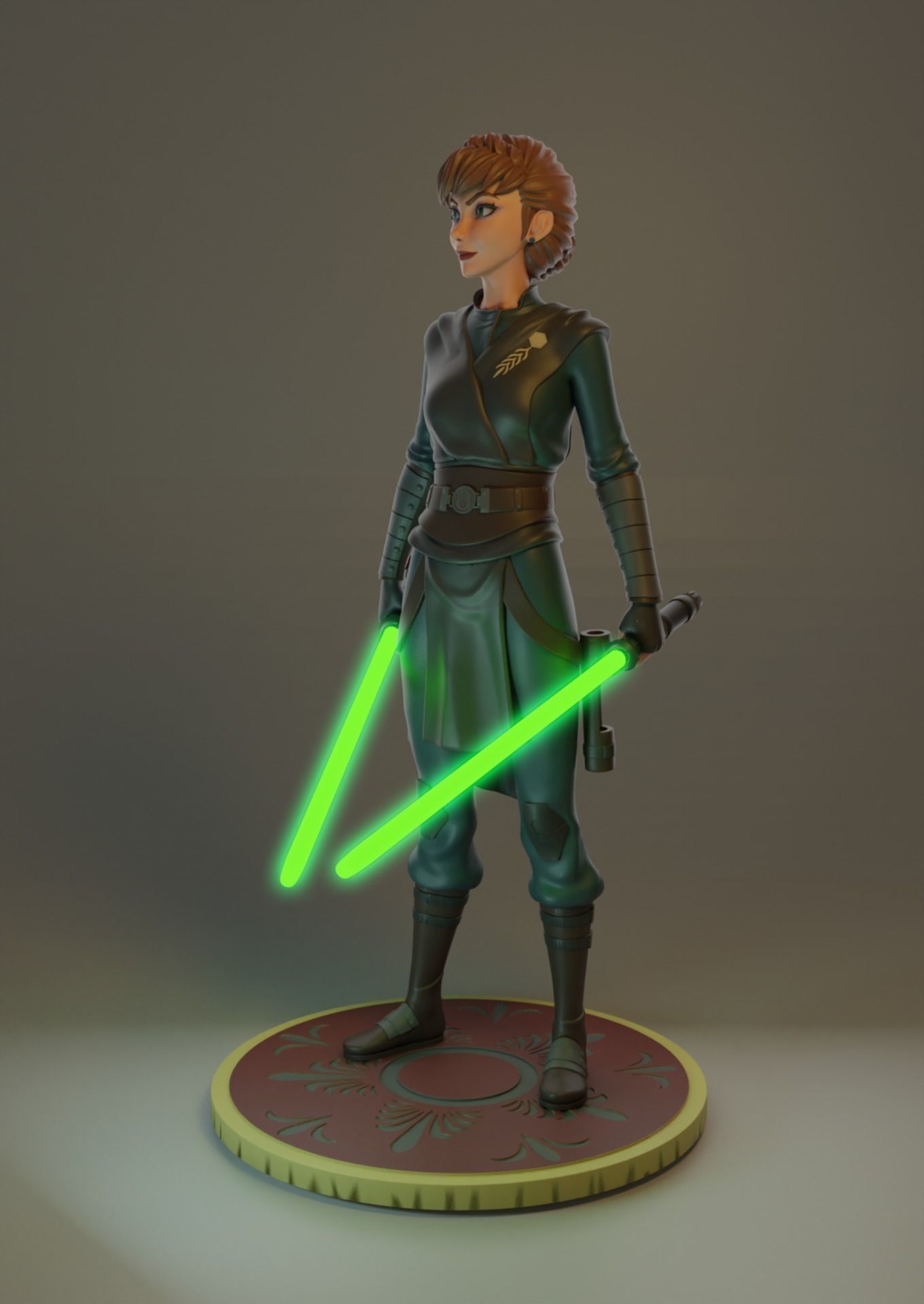 Darth Elsa and Jedi Anna Combo free 3D model 3D printable | CGTrader