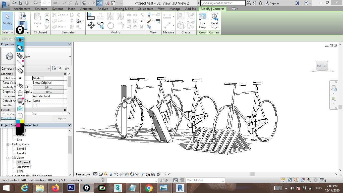 revit urban furniture families pack 3D model | CGTrader