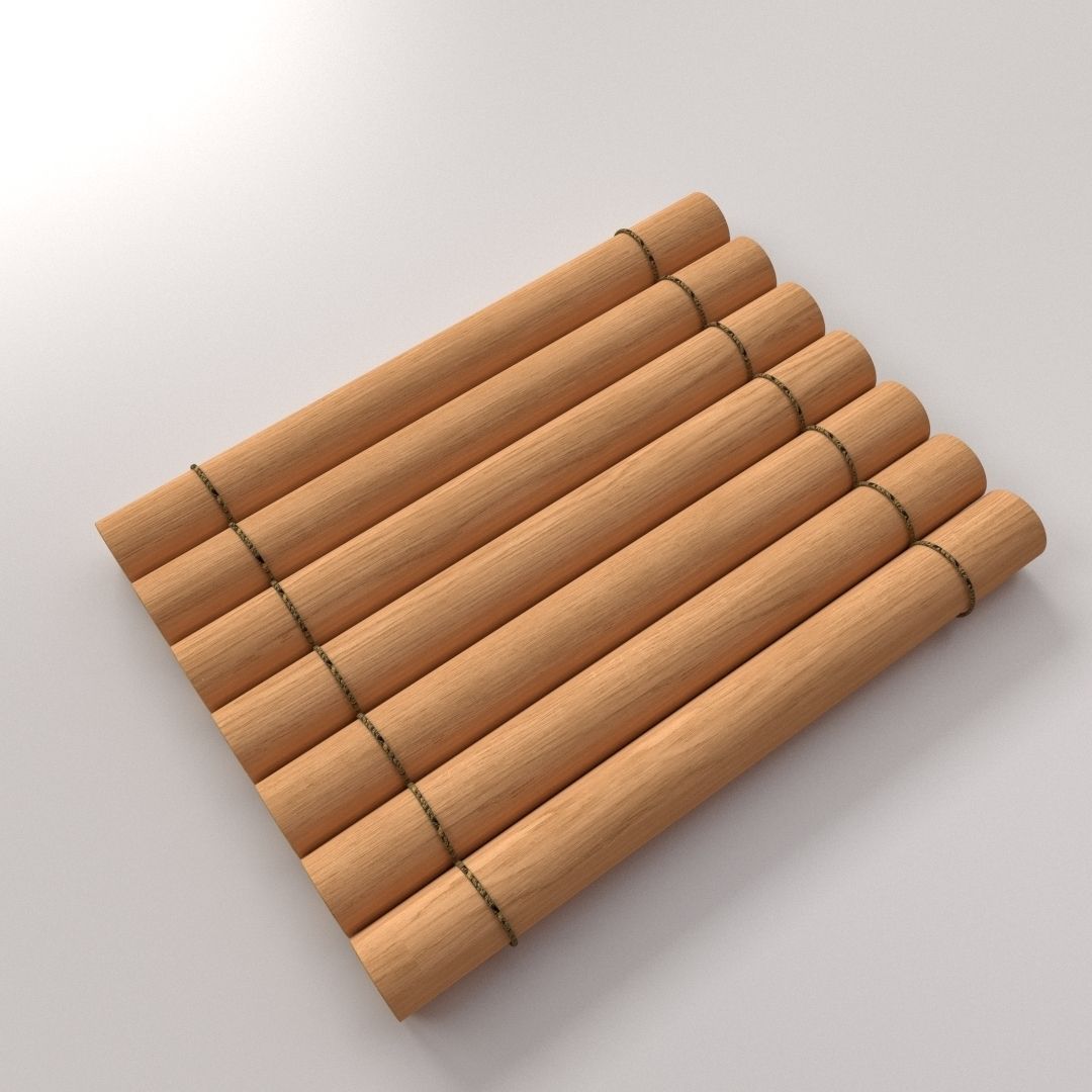 Wooden Raft 3D model | CGTrader