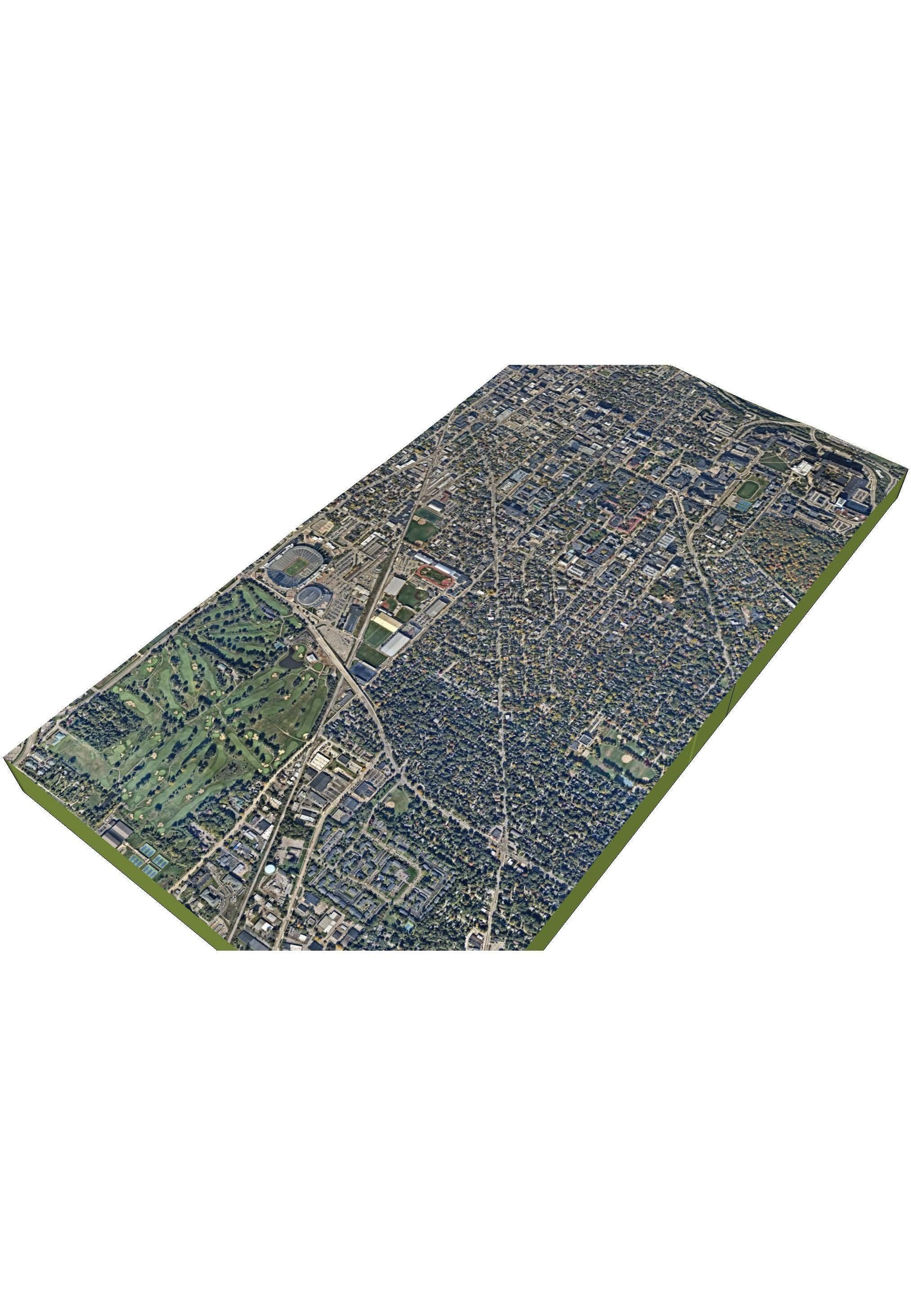 University of Michigan 3D model | CGTrader