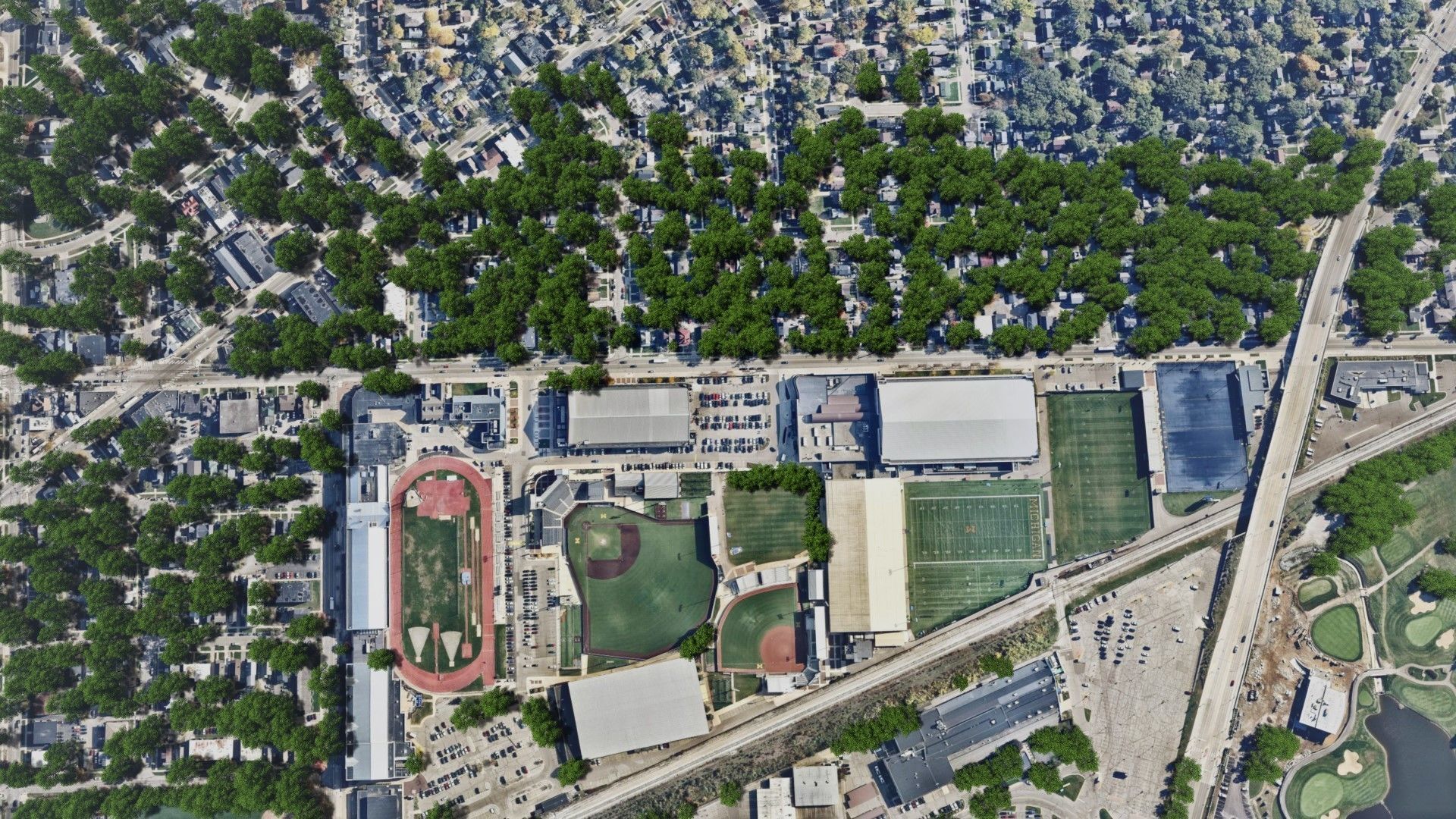 University of Michigan 3D model | CGTrader