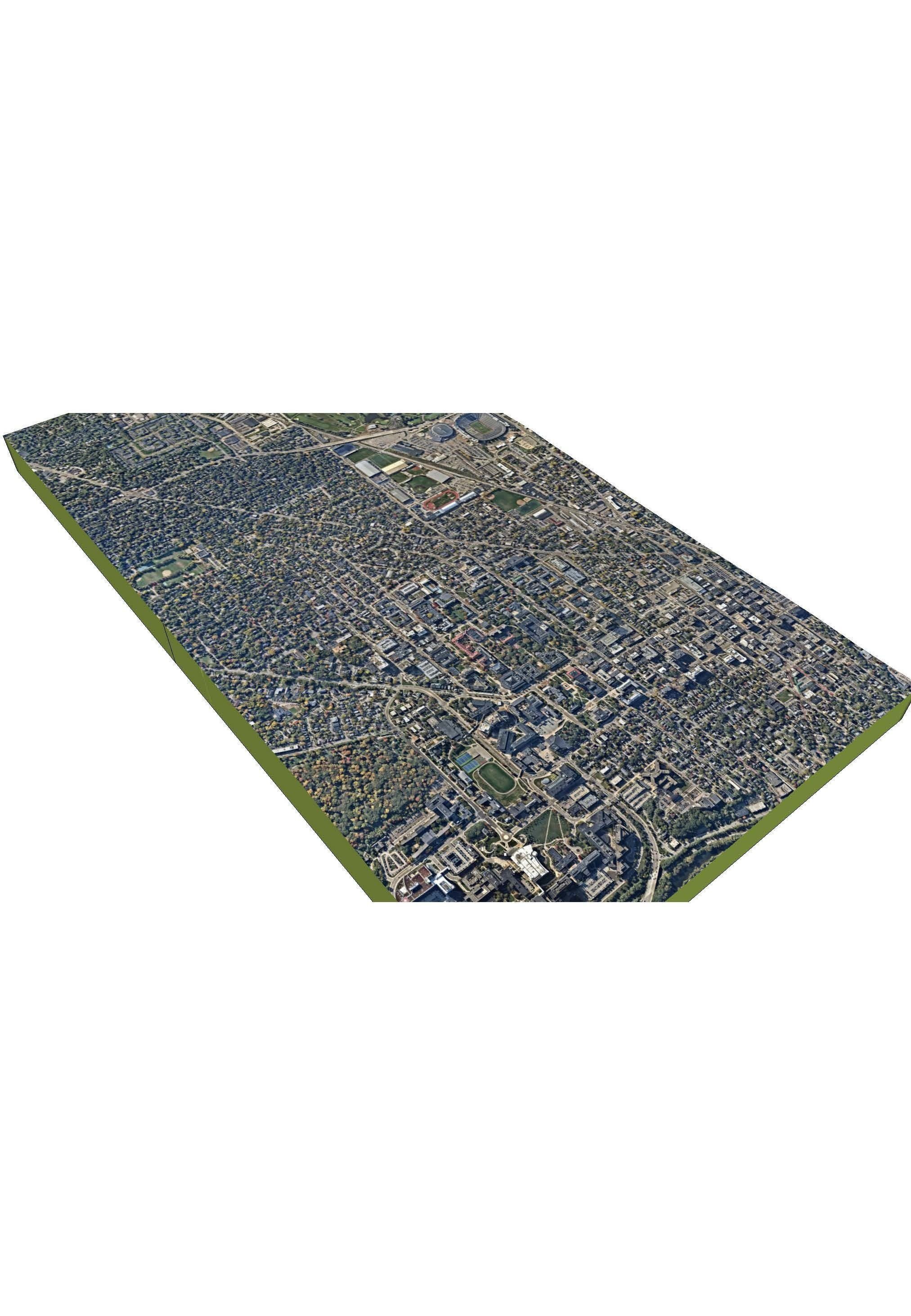 University of Michigan 3D model | CGTrader