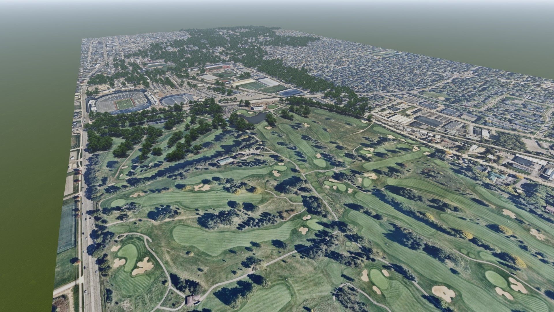 University of Michigan 3D model | CGTrader