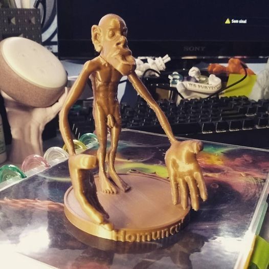 Homunculus harry potter figurine 3D model 3D printable | CGTrader