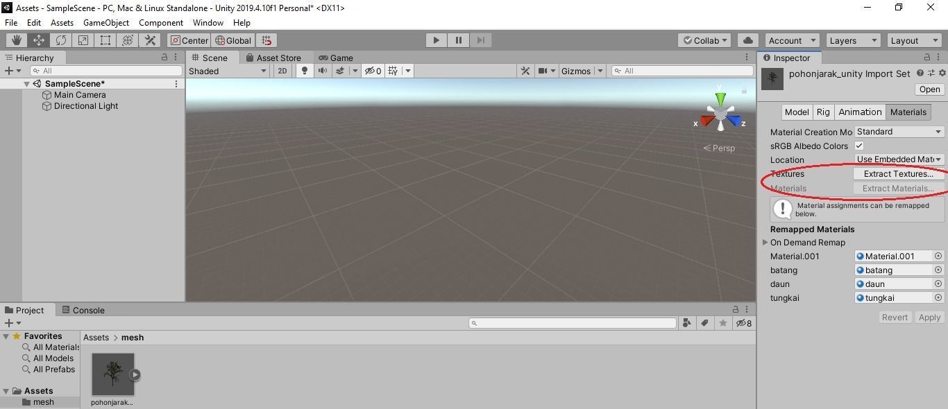 Pohon Jarak 3D model animated rigged | CGTrader