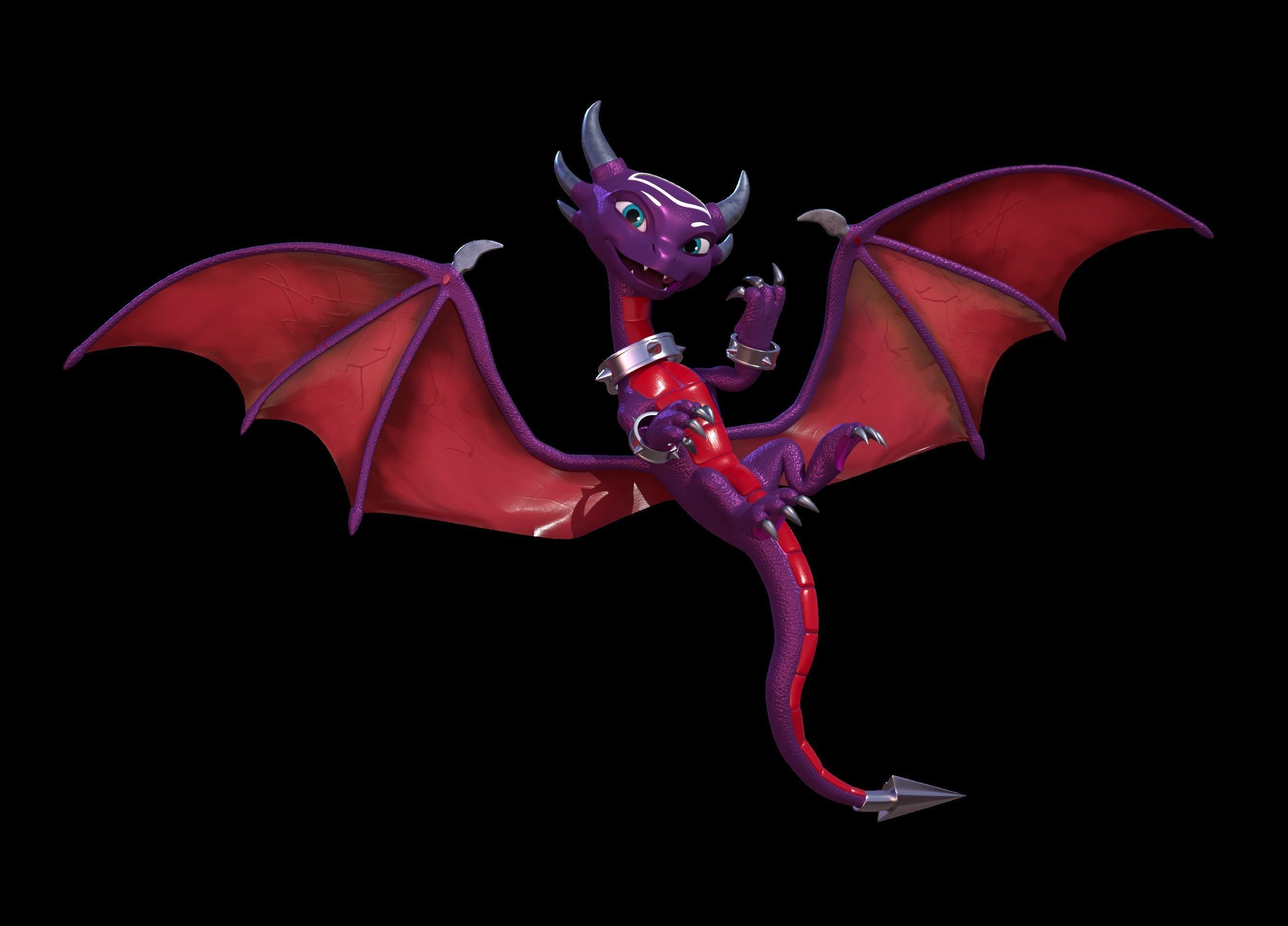 3D model Cynder the Dragoness Model VR / AR / low-poly | CGTrader