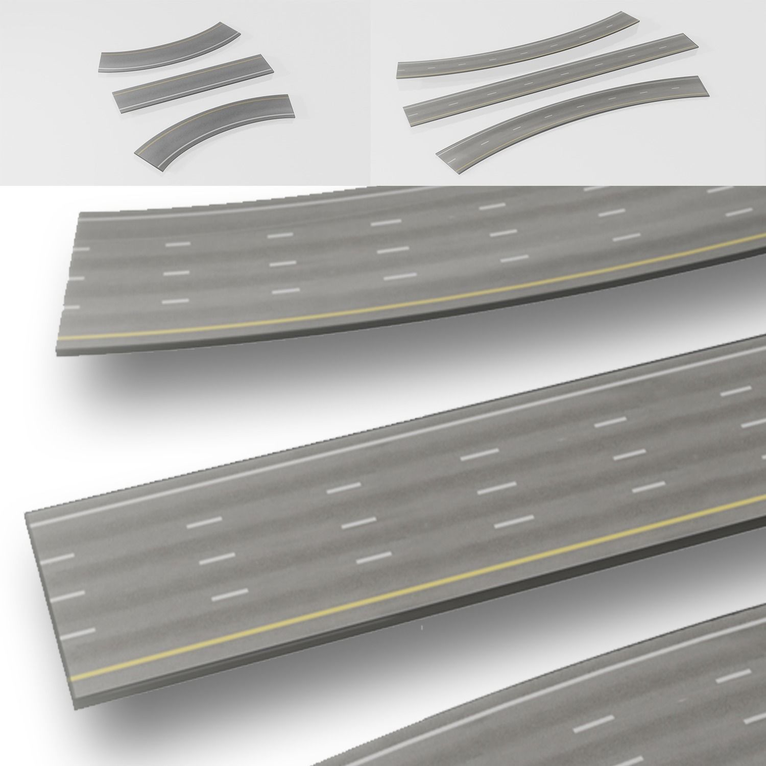 Freeway pack 3f 3D model | CGTrader