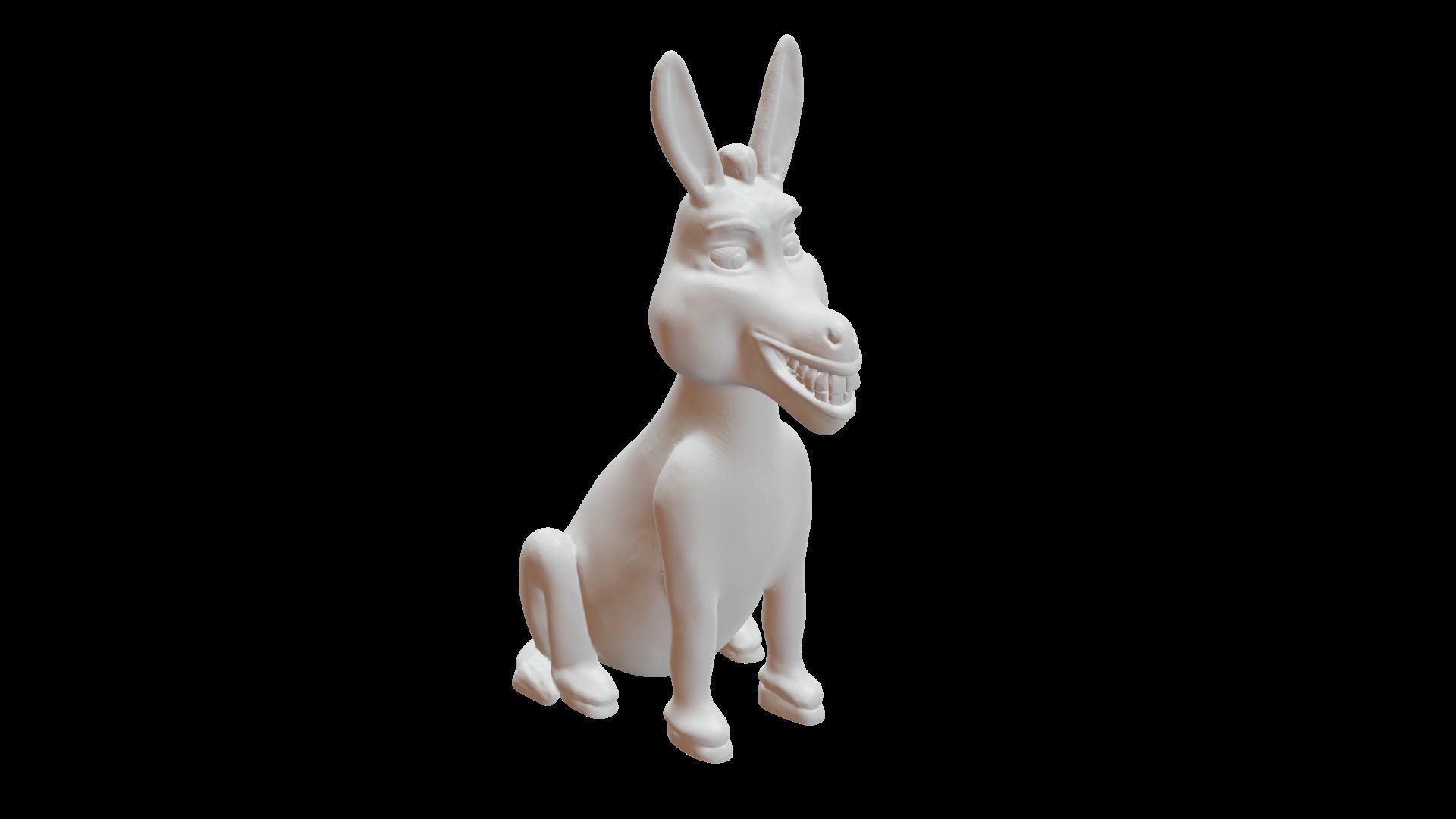 Donkey - Shrek 3D model 3D printable | CGTrader