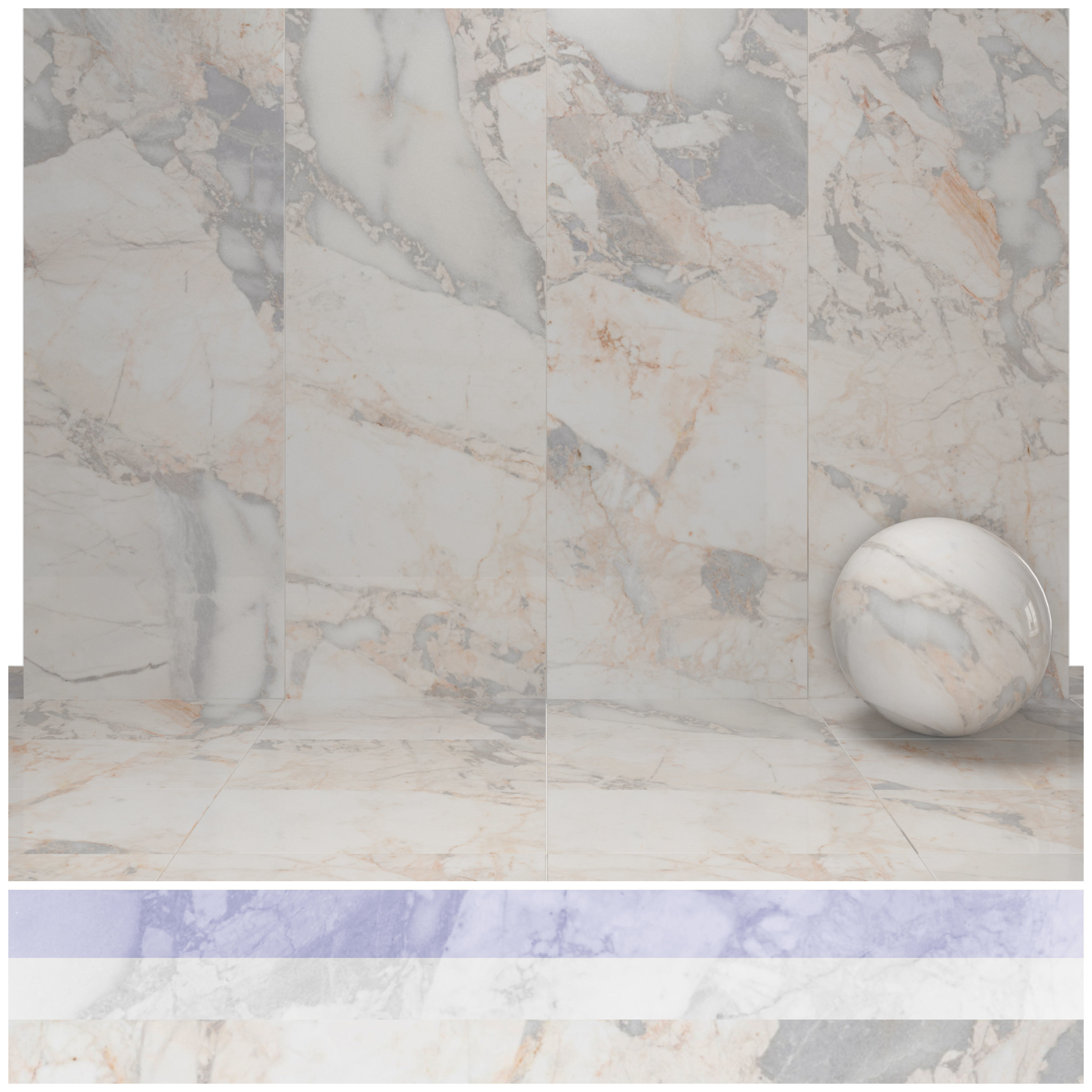 colonial blue marble Texture | CGTrader