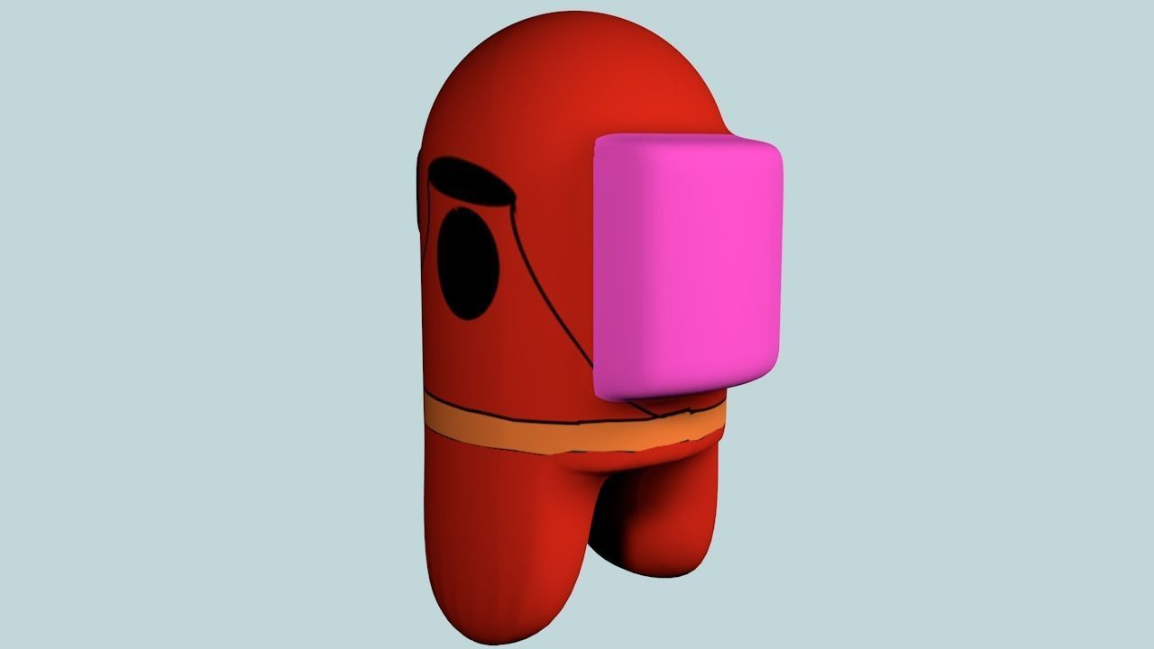 3D model Deadpool Among Us VR / AR / low-poly | CGTrader