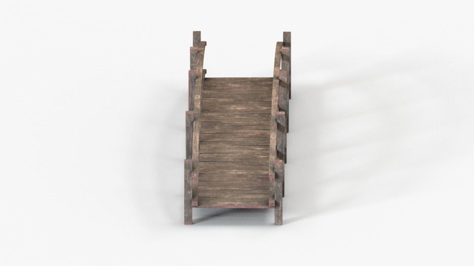 wood bridge 2 free VR / AR / low-poly 3D model | CGTrader