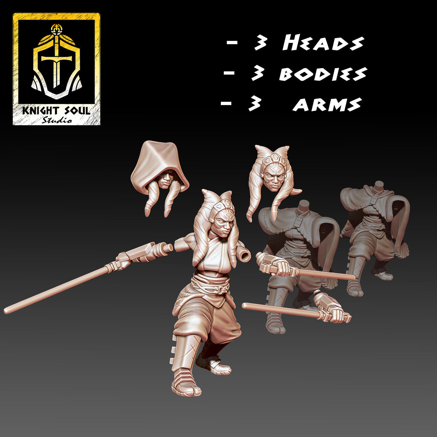 The Ronin 3D model 3D printable | CGTrader