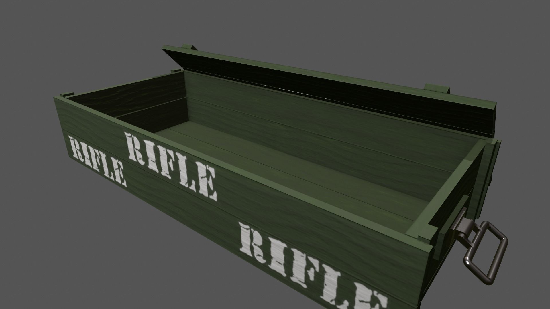 Army Military box free VR / AR / low-poly 3D model | CGTrader