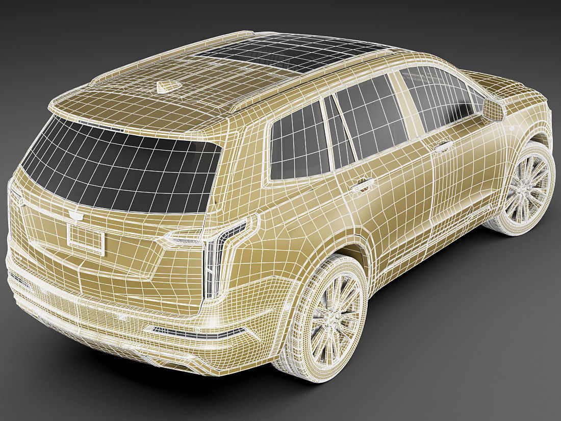 Cadillac XT6 3D model | CGTrader