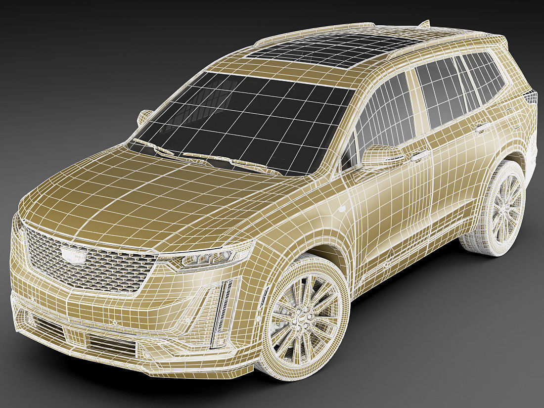 Cadillac XT6 3D model | CGTrader