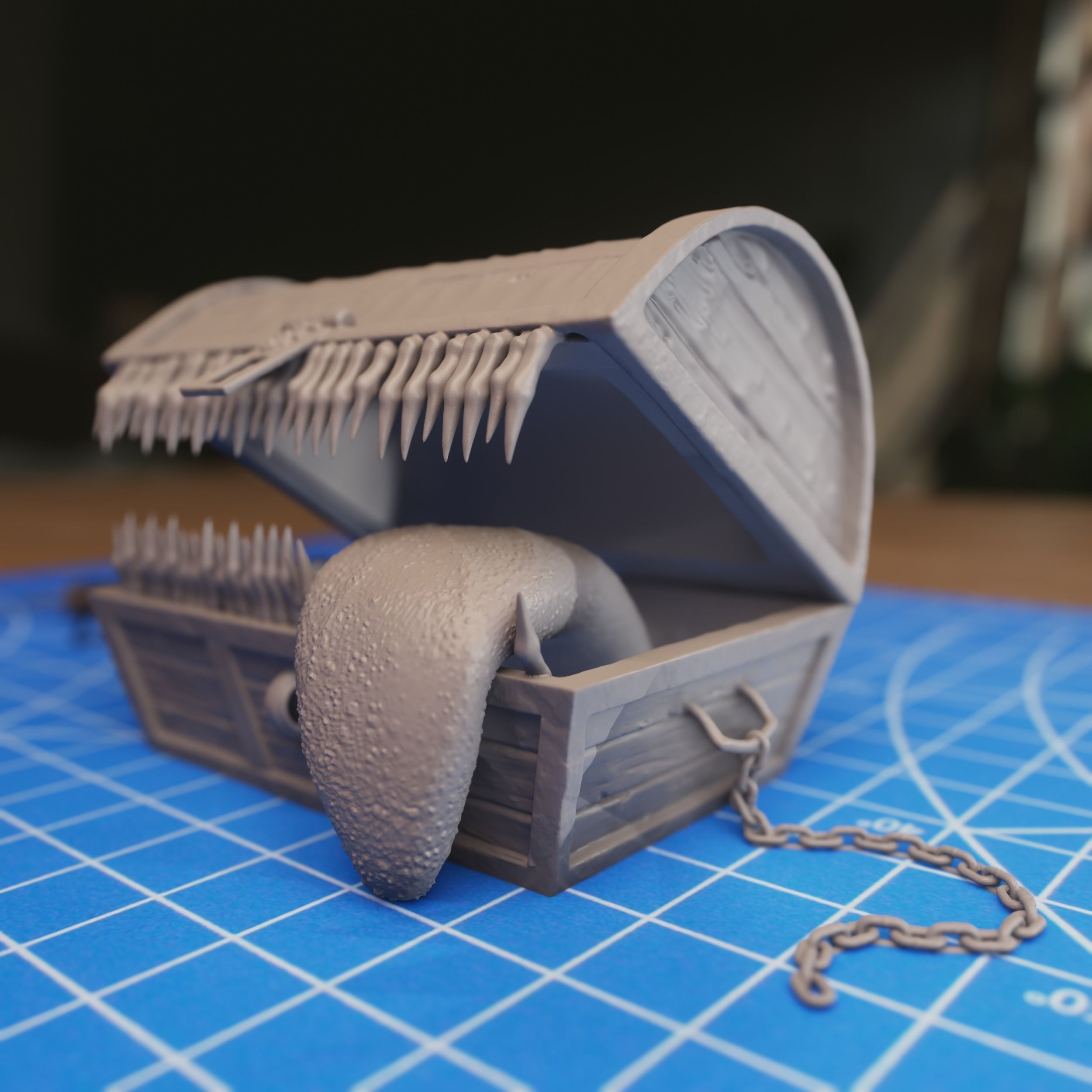 Dark Souls - Mimic Chest 3D model 3D printable | CGTrader