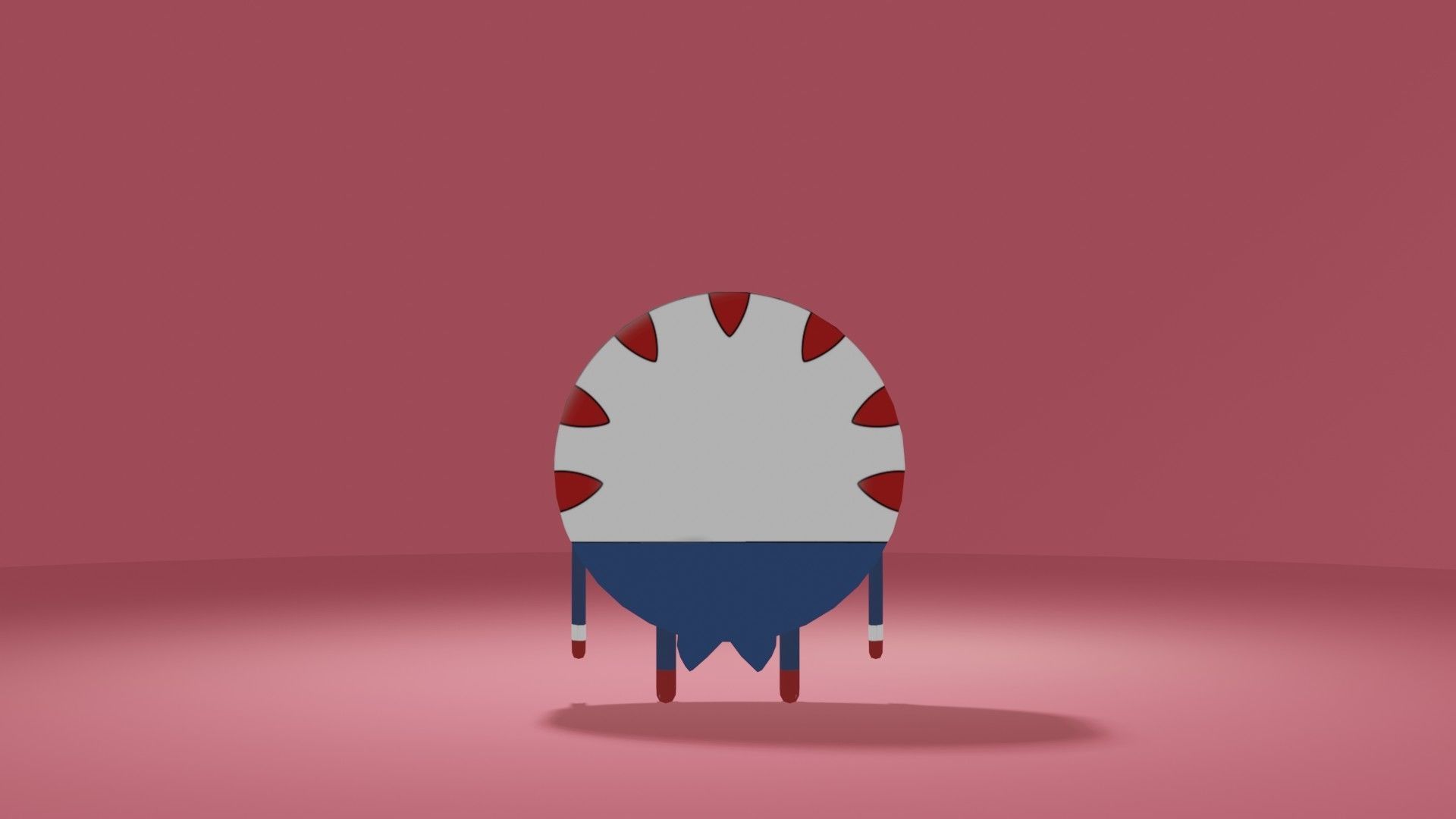 Peppermint - adventure time 3D model rigged | CGTrader