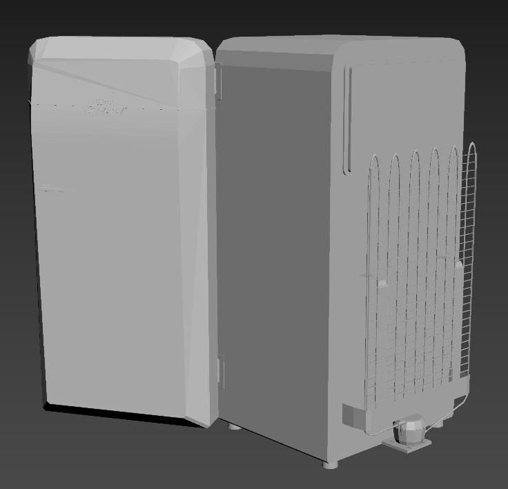 3D model Soviet fridge VR / AR / low-poly | CGTrader
