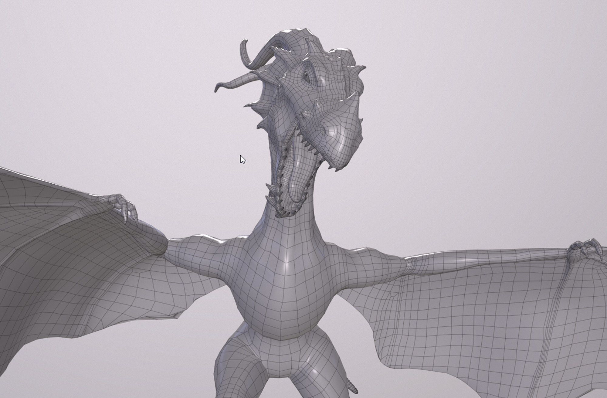 3D model Dragon-2309 bat with wings VR / AR / low-poly | CGTrader