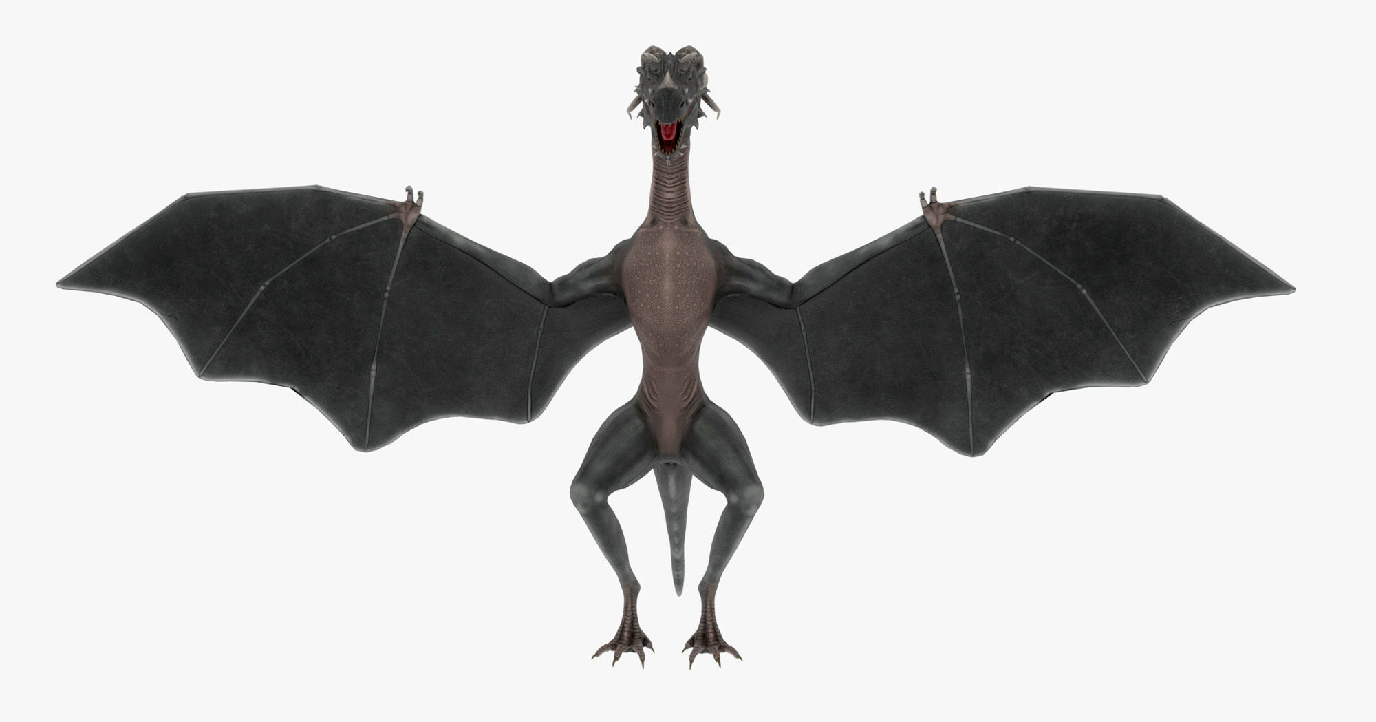 3D model Dragon-2309 bat with wings VR / AR / low-poly | CGTrader